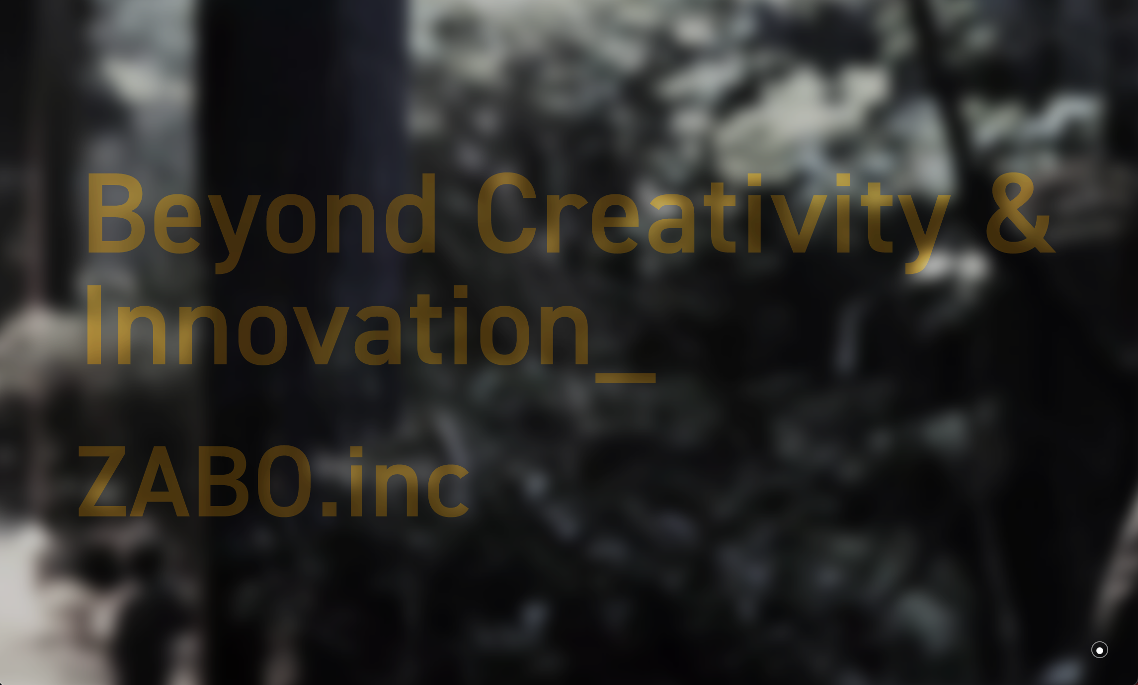 zabo.inc（ザボ株式会社） | BRIK GALLERY - 国内最大規模のWebデザインやコンテンツの参考になるWebサイトリンク集・デザインギャラリー