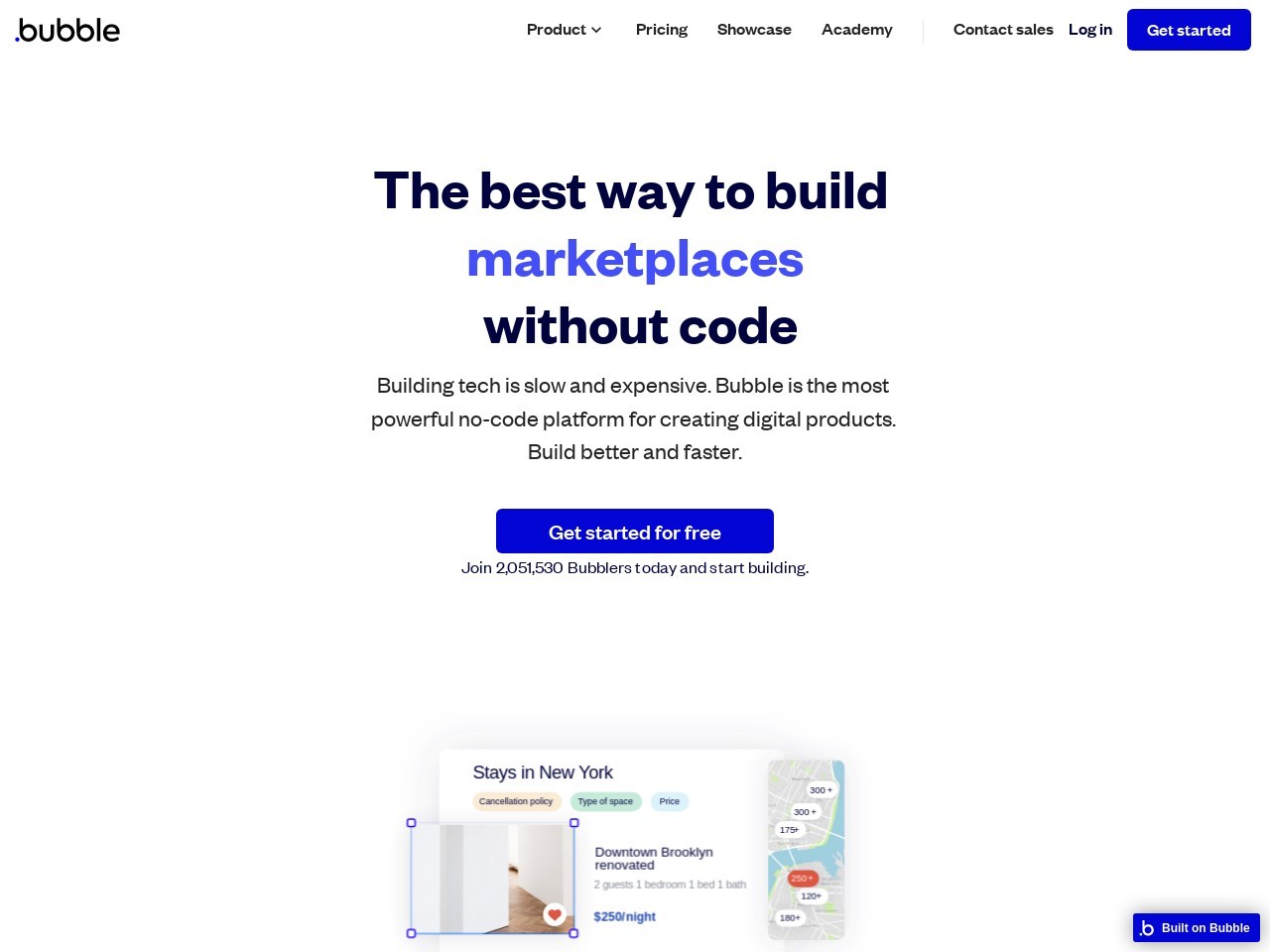 The best way to build web apps without code | Bubble | BRIK GALLERY ...